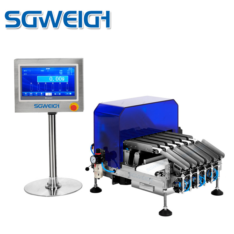 6-Lane Stick High Performance Multi-Lane Slide Weighing Machine