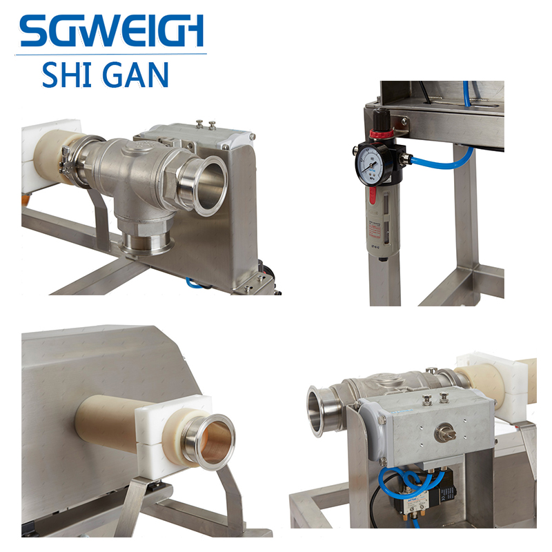 SG-ML400 Pipeline Liquid Metal Detector Machine- Sauce Juice Fluid